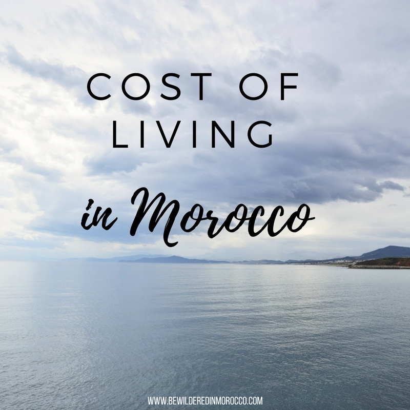 What are the living expenses in Morocco, including transport, average ...