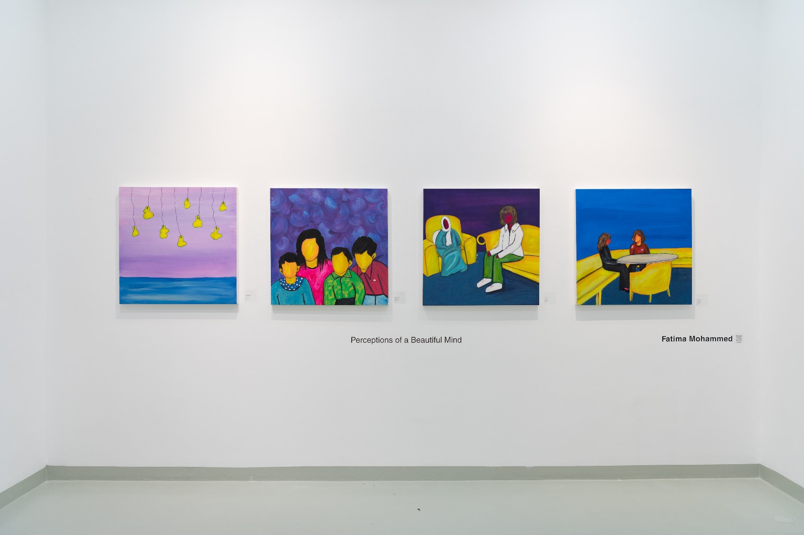 The "Moments of Being" exhibit is now on display at Al Markhiya Gallery ...