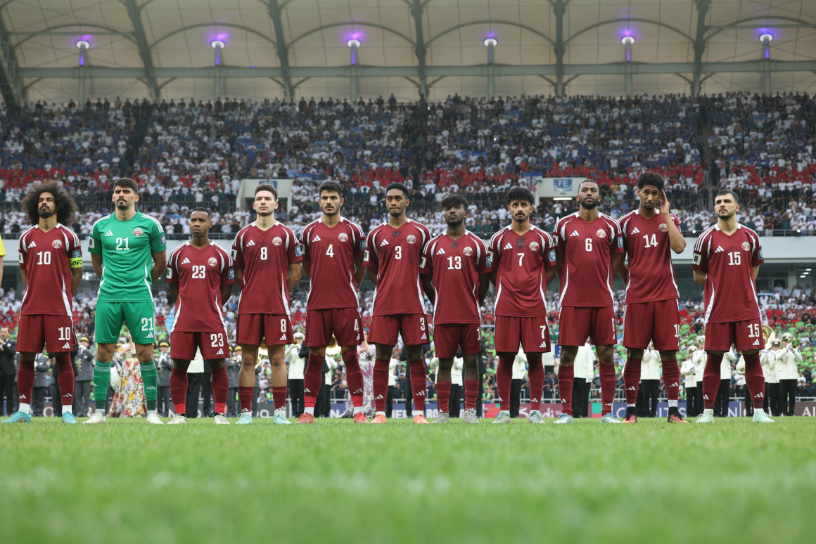 Rephrase the same Qatar shift focus to October play-offs for World Cup ...